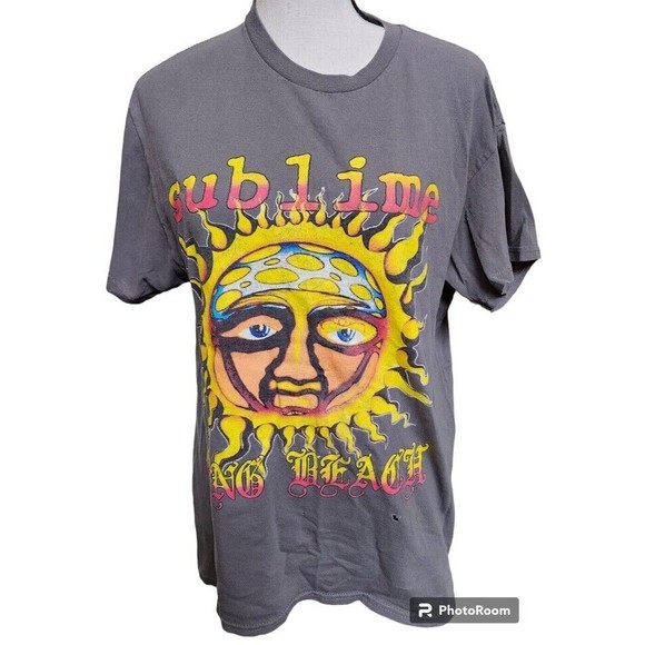 Shirts | Sublime Long Beach Tshirt Size Medium Rock Band | Poshmark